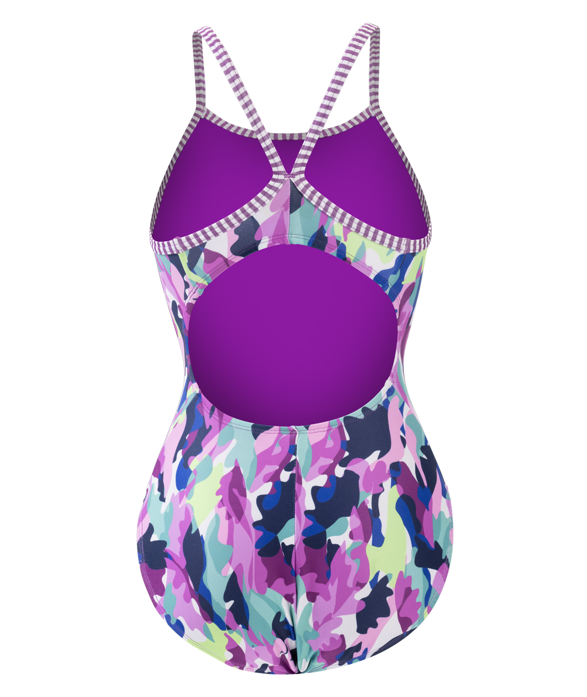 Womens Uglies Hideout V Back One Piece Swimsuit Uglies Dolfin Swimwear
