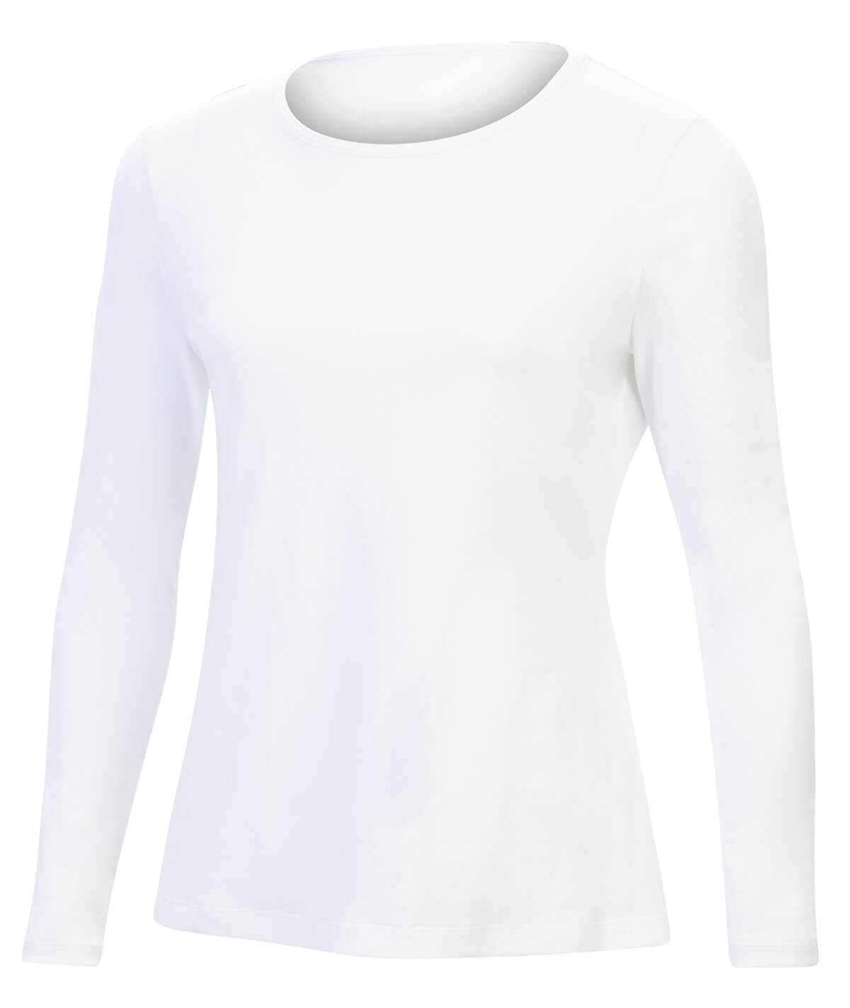 Womens Crew Neck Long Sleeve Rash Guard 5100sld