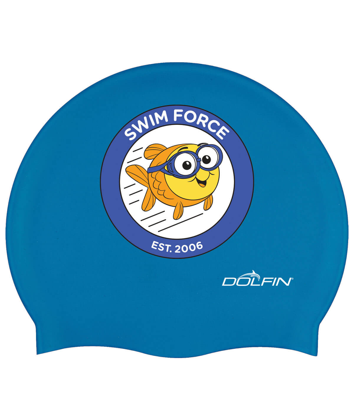 Goldfish Silicone Royal Swim Cap-CS60GSF