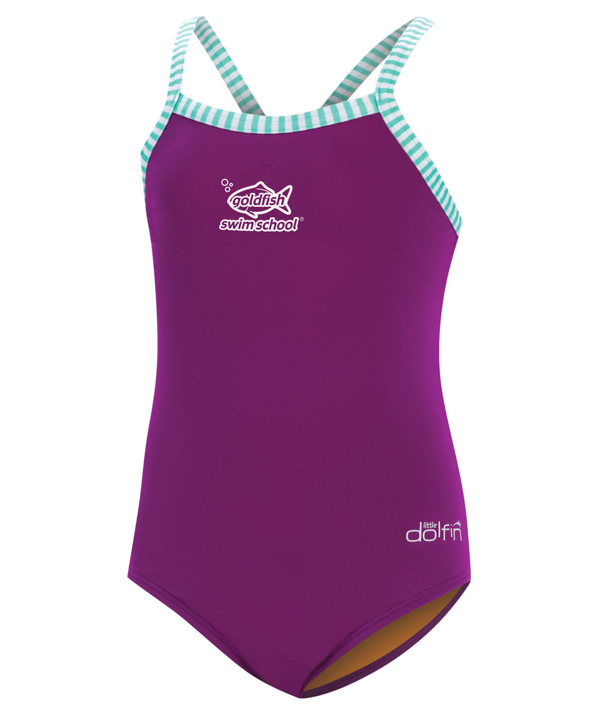 Goldfish Little Dolfin Solid One Piece Swimsuit-LD9504F